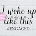 Engaged SVG PNG JPG, Just Engaged Svg, Just Married Svg, Marriage Svg ...