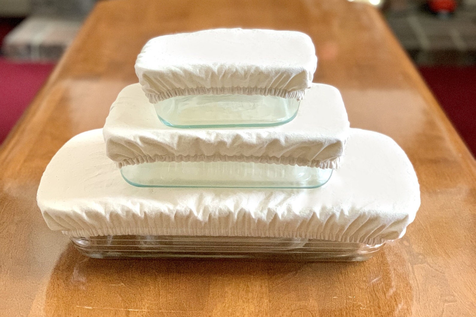 Reusable Casserole and Dish Cover Eco-friendly Fabric Pan - Etsy