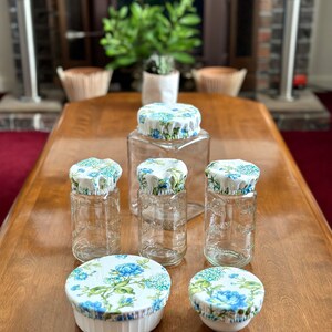 Reversible Mason Jar Cover, Reusable Sourdough Starter Cover, Canning ...