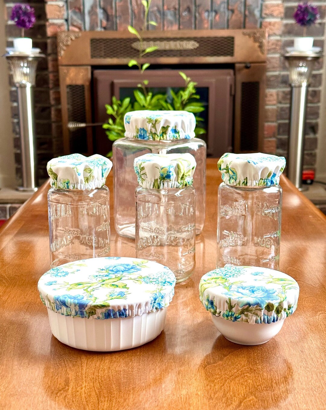 Reversible Mason Jar Cover, Reusable Sourdough Starter Cover, Canning ...