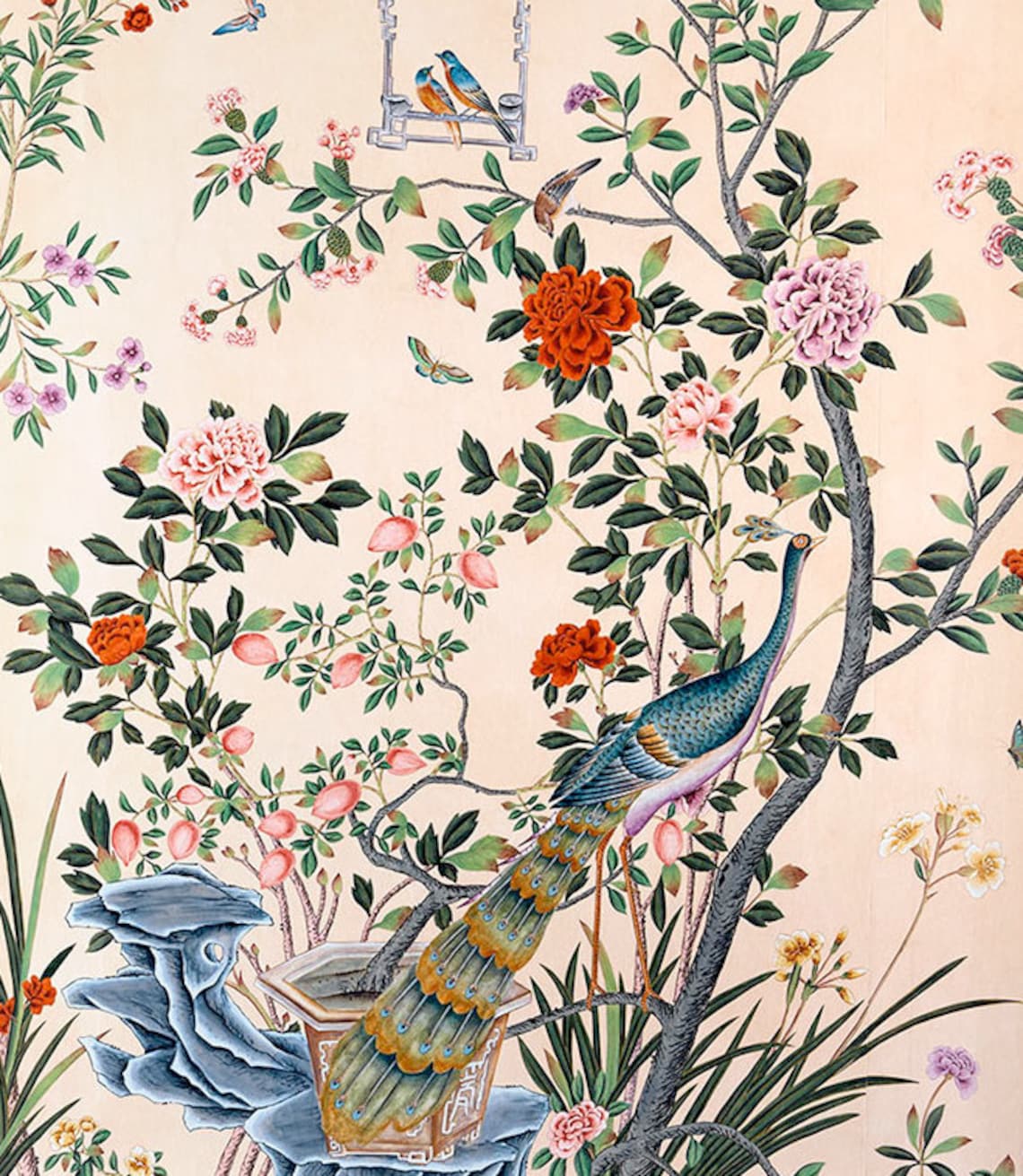 Reproduction Work of Chinoiserie Panels / Reproduction of | Etsy