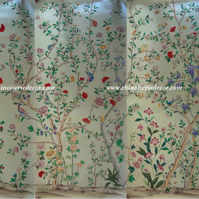 Silk Wallpaper - Etsy