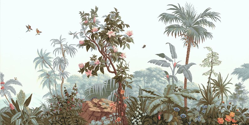 Panoramic Wallpaper Collection, Custom Panel Size and Pattern Available ...