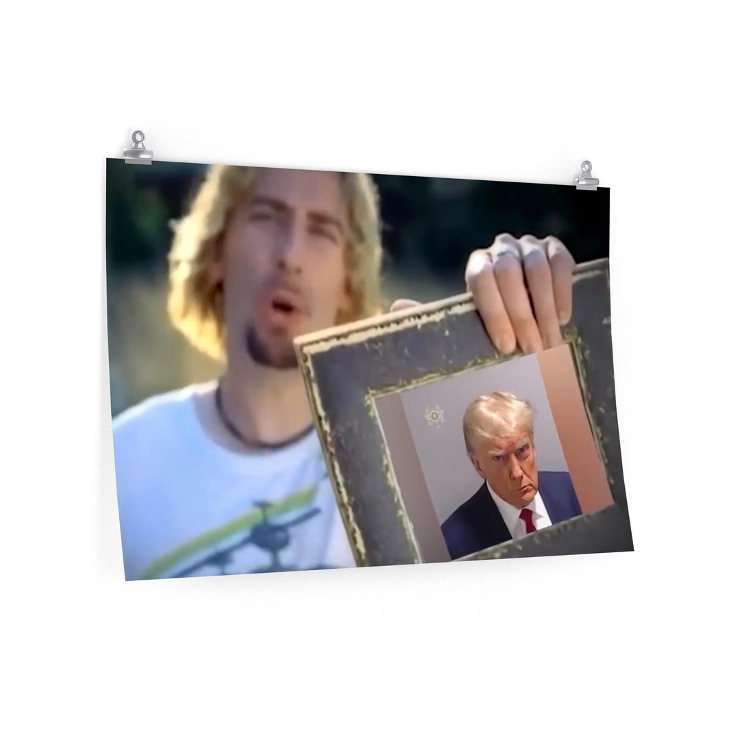 Trump Mugshot Premium Matte Horizontal Posters - Etsy
