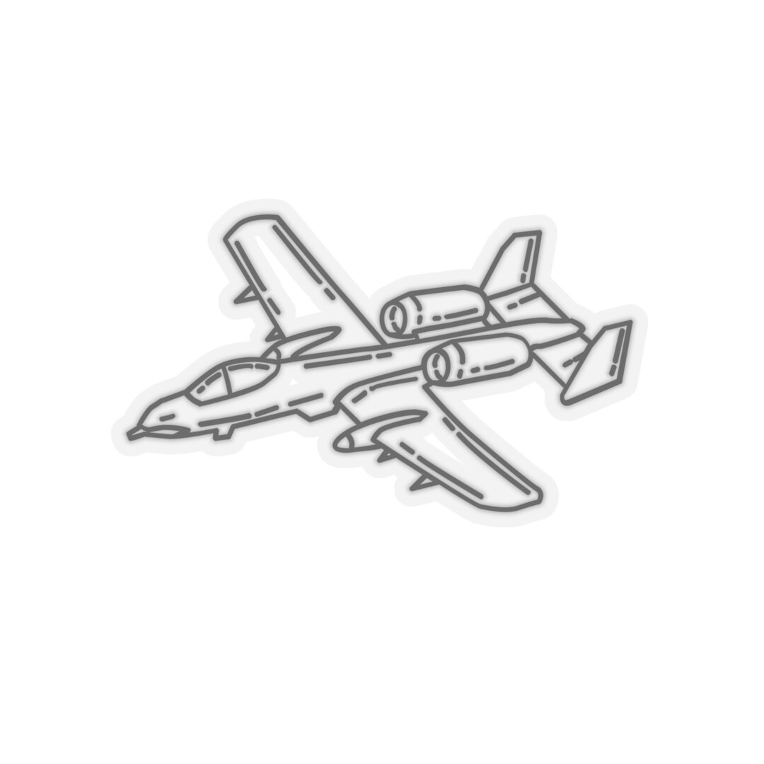 A-10 Warthog: the Brrrt Machine Kiss-cut Stickers - Etsy
