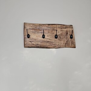 Live Edge Spalted Maple Coat Rack - Etsy