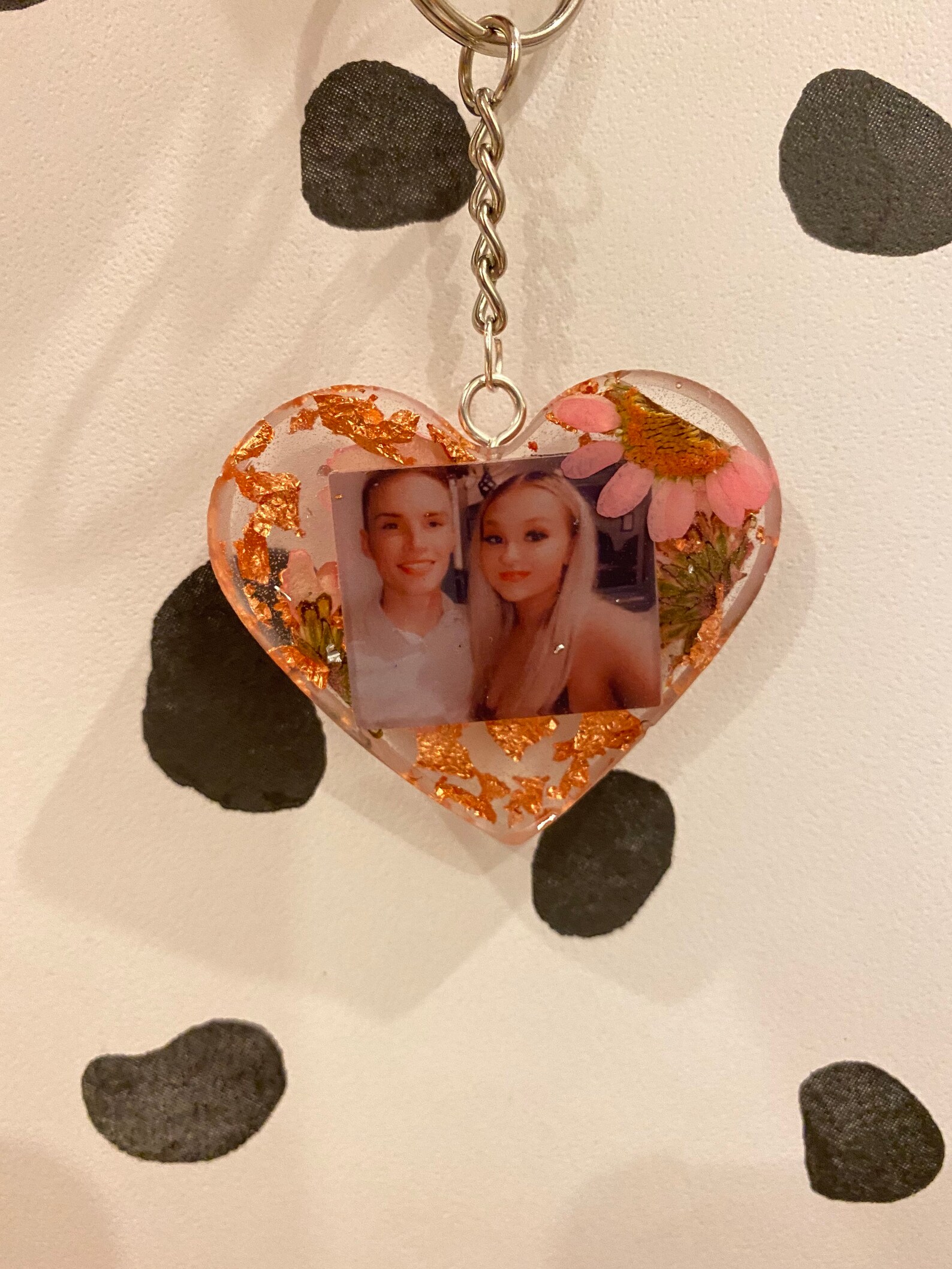 Personalised Floral Resin Photo - Etsy