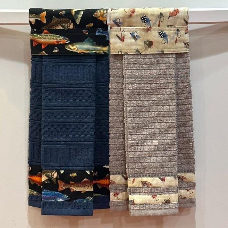 Fish Hand Towels - Etsy