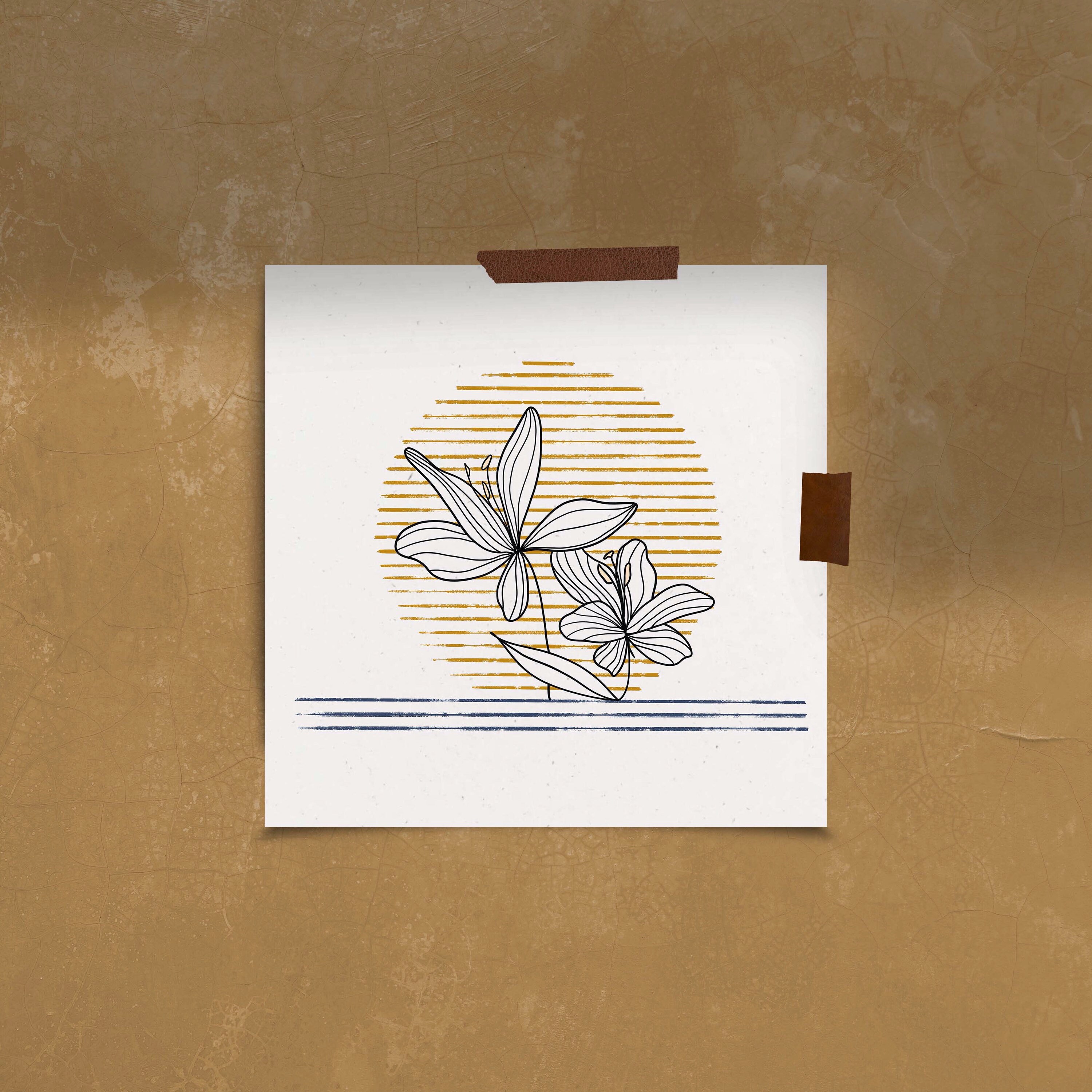 Tropical Flower Wall Art, Tropical Flower Print, Botanical Wall Art ...