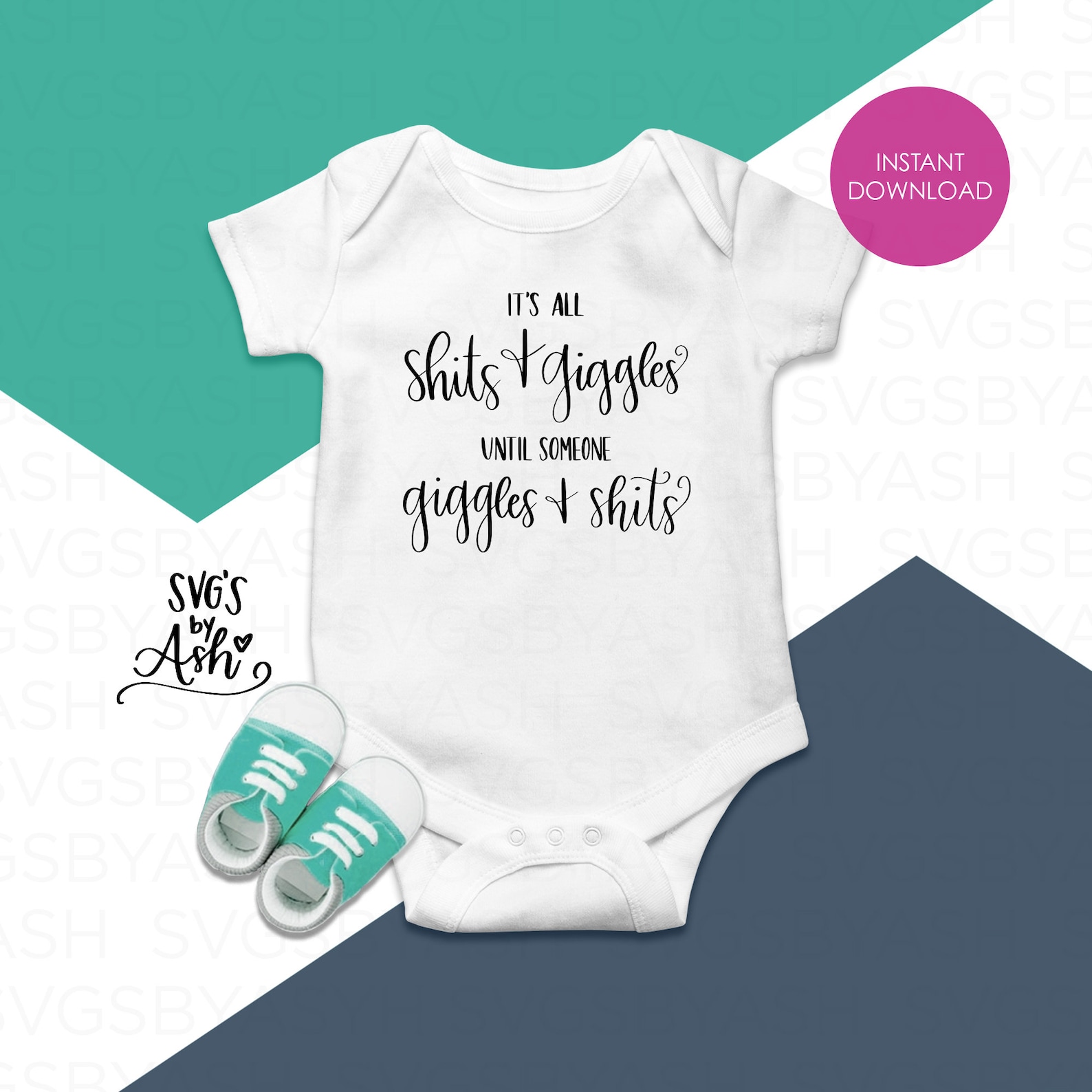 It's All Shits and Giggles, Baby SVG, Newborn SVG, Baby Boy SVG, Svg ...