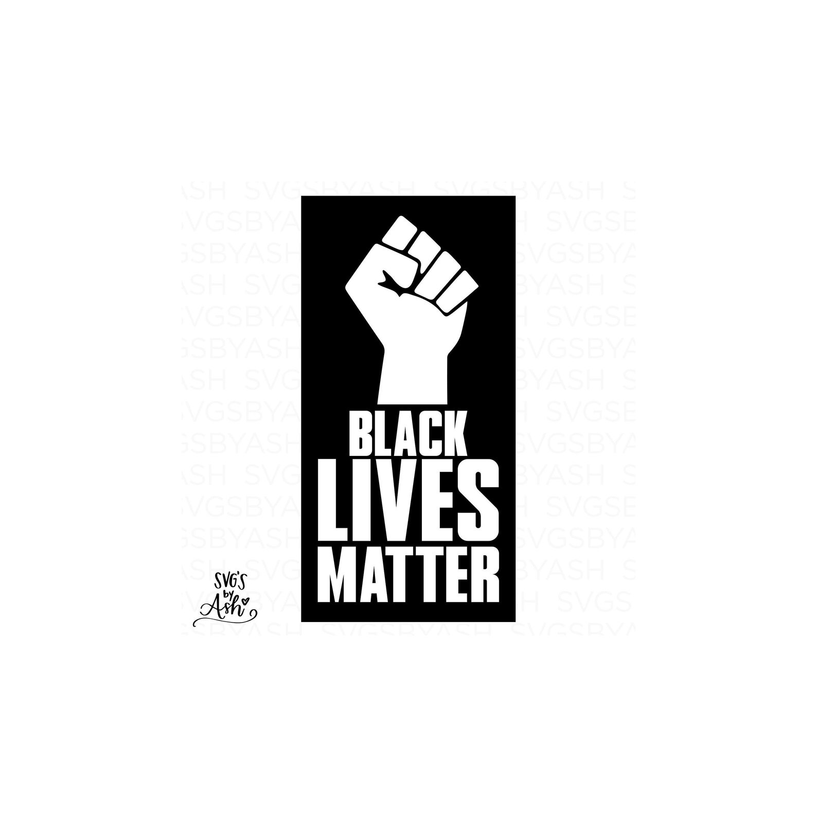 Black Lives Matter SVG BLM Movement Vector Clip Art Png - Etsy
