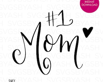 Number 1 Mom Card - Etsy