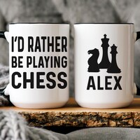 Chess Mug, Coffee Mug, Chess Gift Idea, Coffee Cup, Gift for Chess ...