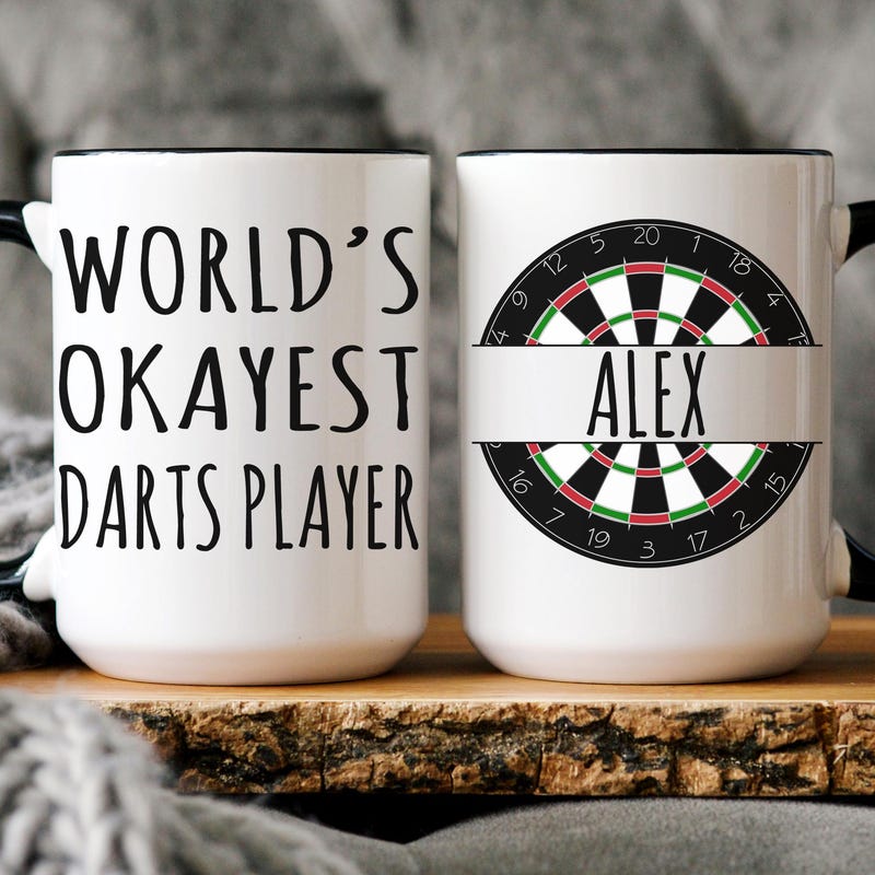 Personalized Darts Mug - Etsy