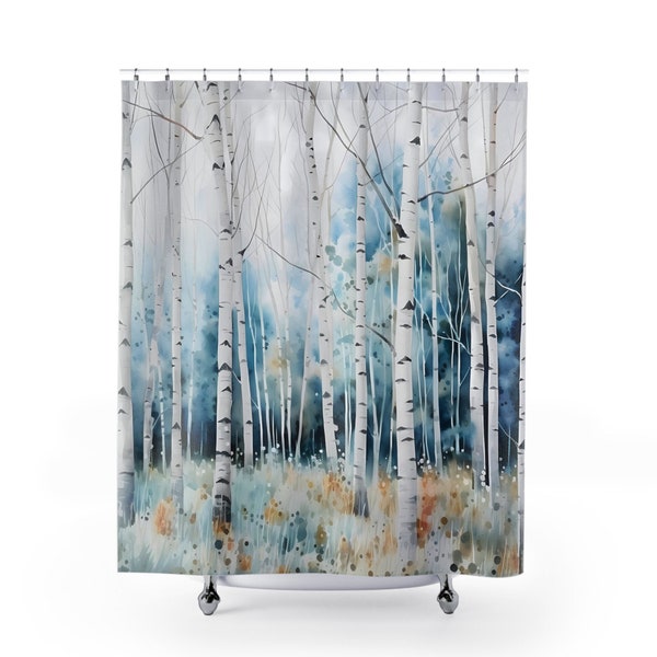 Tree Shower Curtain - Etsy