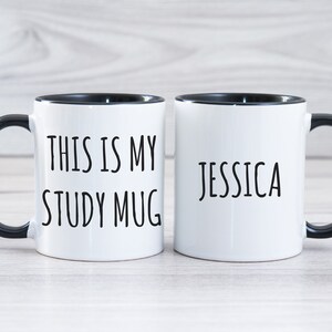 Study Gift, Study Mug, College Student Gift, College Student Mug, Gift ...