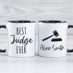 Judge Gifts, Judge Mug, Judge Coffee Mug, Personalized Gift for Judge ...