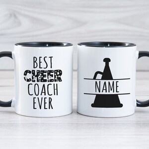 Cheer Coach Gift, Personalized Cheer Coach Mug, Cheer Coach Coffee Mug ...