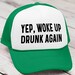Funny Drinking Hat, Gag Gifts, Funny Trucker Hat for Women Men, Funny ...