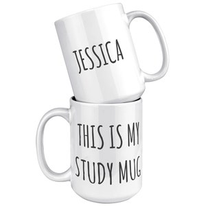 Study Gift, Study Mug, College Student Gift, College Student Mug, Gift ...