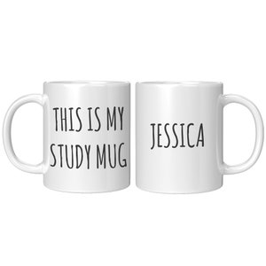 Study Gift, Study Mug, College Student Gift, College Student Mug, Gift ...