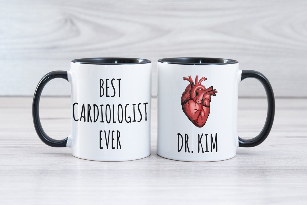 Cardiologist Gift, Personalized Cardiologist Mug, Cardiologist Coffee ...