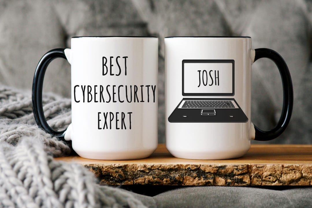 Personalized Cyber Security Gifts, Custom Cybersecurity Gift Mug - Etsy