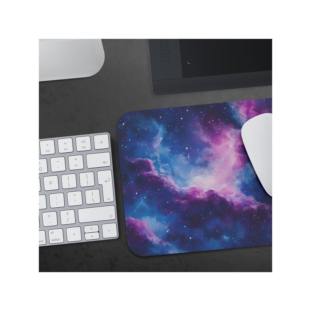 Space Galaxy Mouse Pad, Celestial Stars Mousepad - Etsy