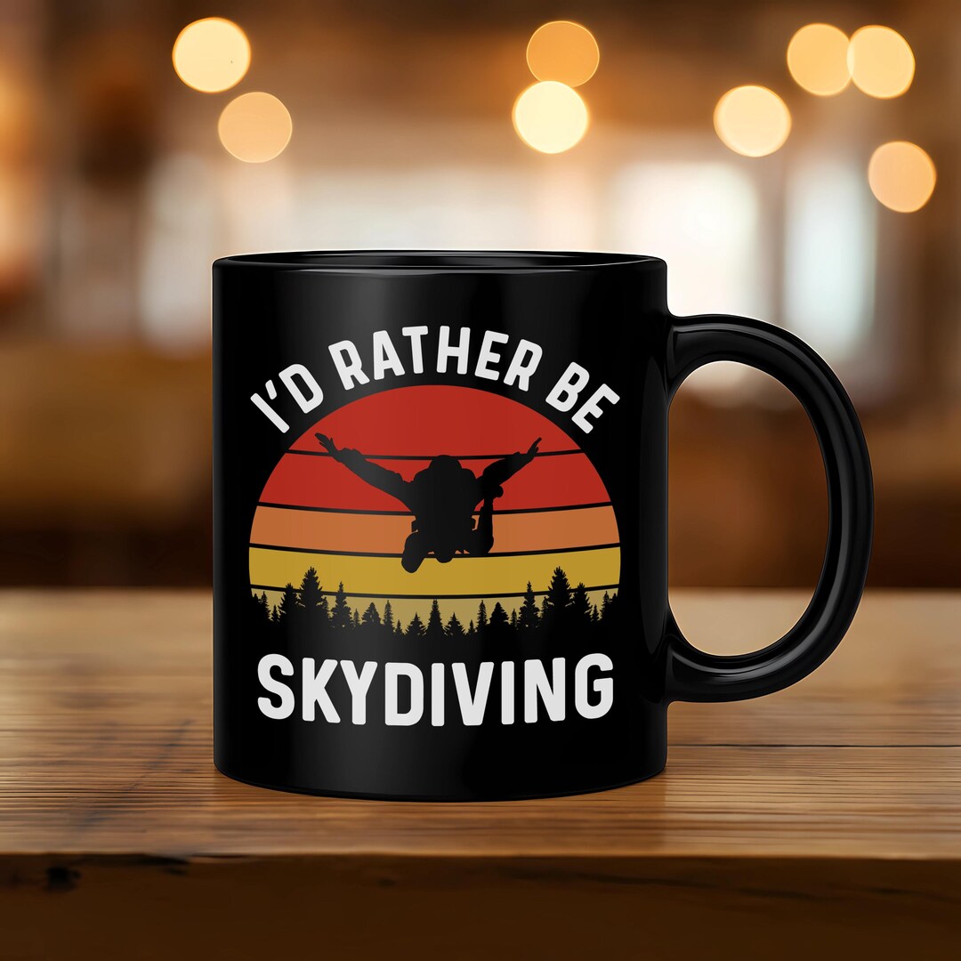 Skydiving Gift, Skydiving Mug, Skydiving Coffee Mug, Skydiving Coffee ...