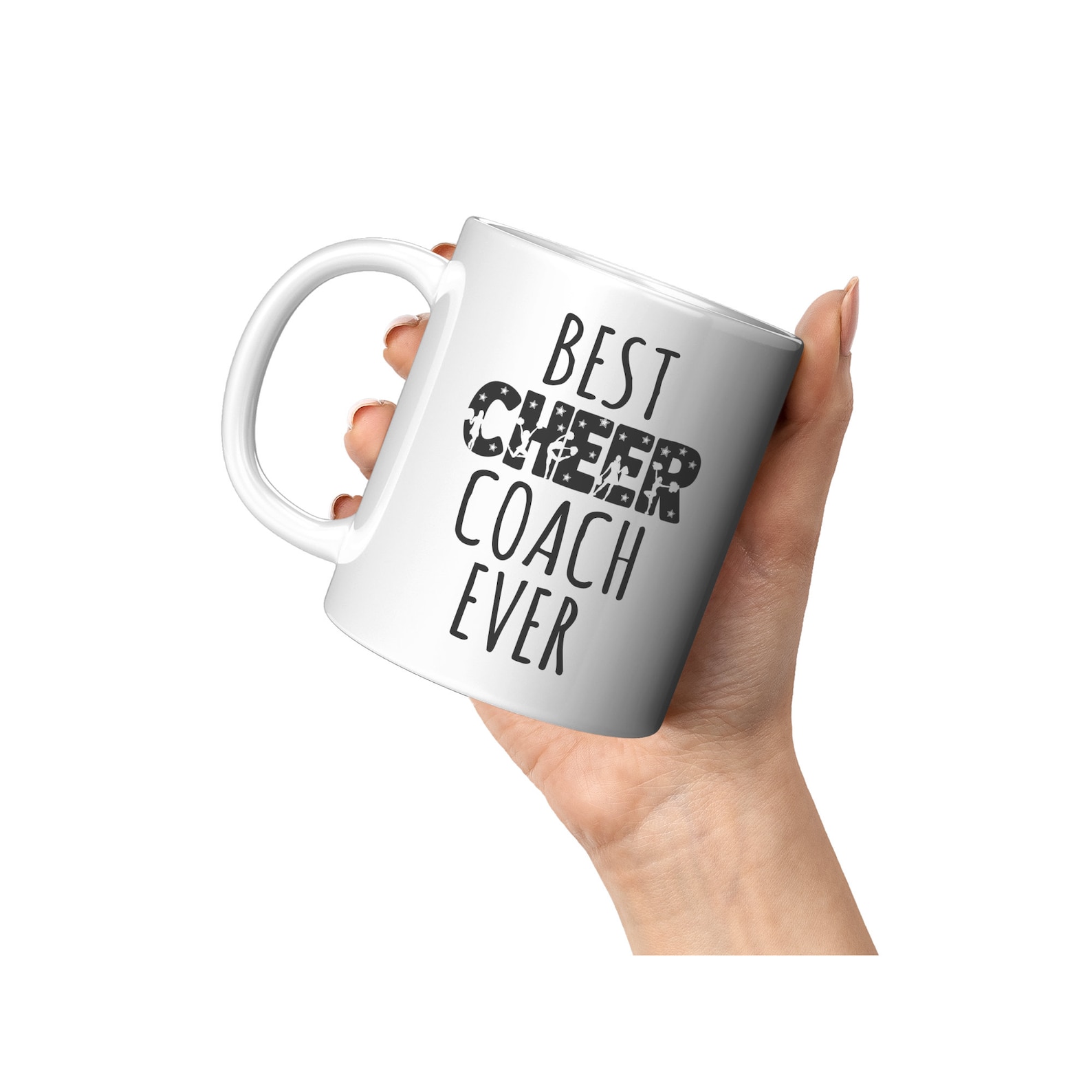 Cheer Coach Gift, Personalized Cheer Coach Mug, Cheer Coach Coffee Mug ...