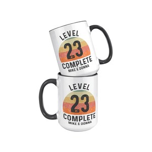 23rd Anniversary Mug, 23rd Anniversary Gift for Him and Her, 23 Year ...