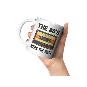 80's Coffee Mug, 80's Mug, 80's Gifts, 80's Coffee Cup, Gift for 80's ...