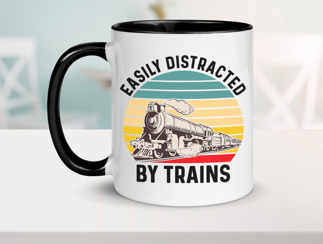 Train Mug, Train Coffee Mug, Train Gifts, Gift for Train Lover, Train ...