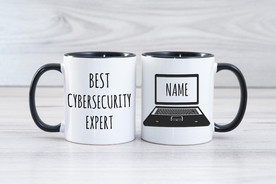 Cyber Security Gifts, Personalized Cybersecurity Mug, Cybersecurity ...