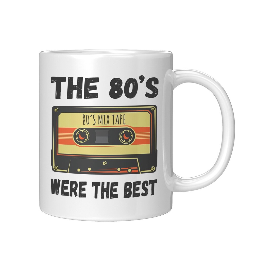 80's Coffee Mug, 80's Mug, 80's Gifts, 80's Coffee Cup, Gift for 80's ...