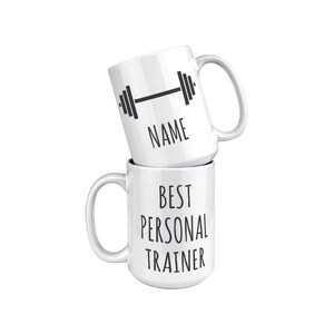 Personal Trainer Mug, Personalized Gift for Personal Trainer, Personal ...