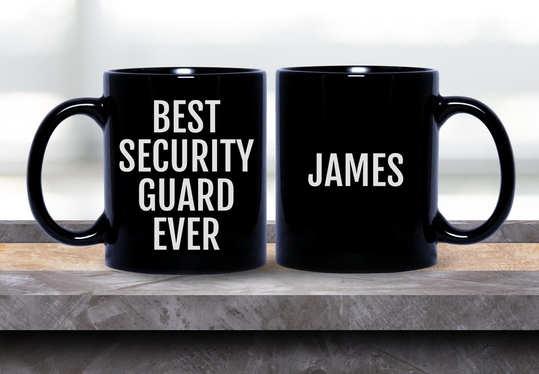 Security Guard Gifts, Personalized Security Guard Mug, Security Guard ...