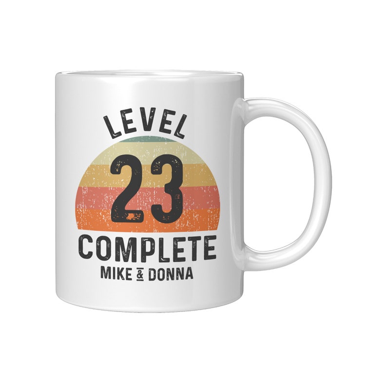 23rd Anniversary Mug 23rd Anniversary Gift for Him and Her - Etsy
