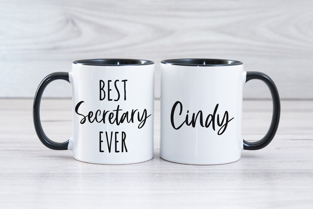 Secretary Gifts, Personalized Gift for Secretary, Secretary Mug ...