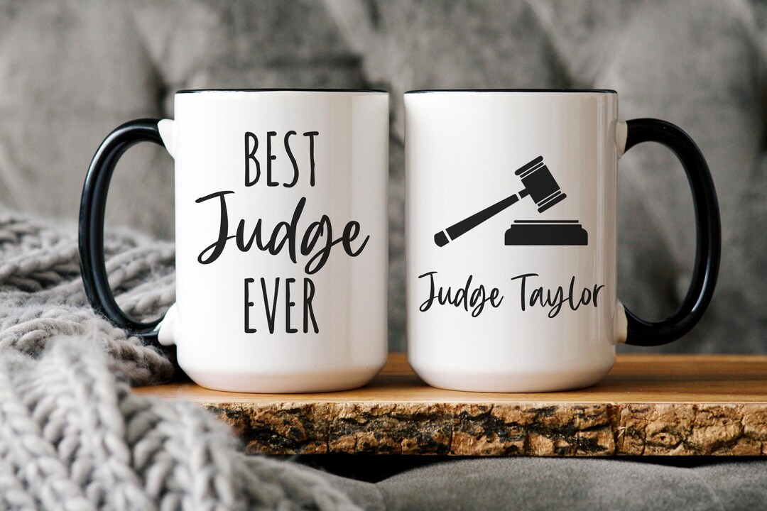 Judge Gifts, Judge Mug, Judge Coffee Mug, Personalized Gift for Judge ...