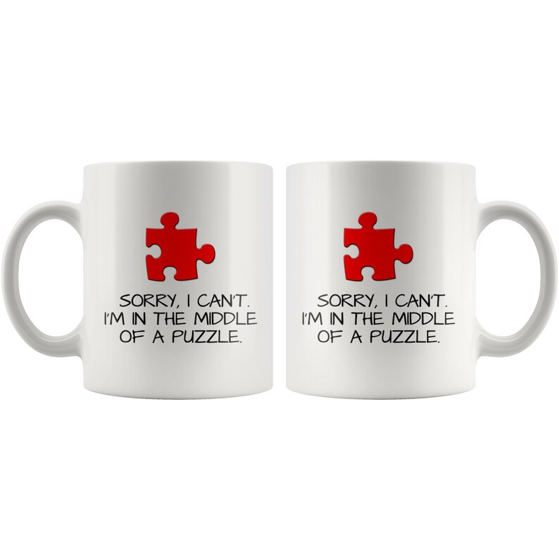 Jigsaw Puzzle Lover Mug Funny Jigsaw Puzzle Mug Gift for - Etsy