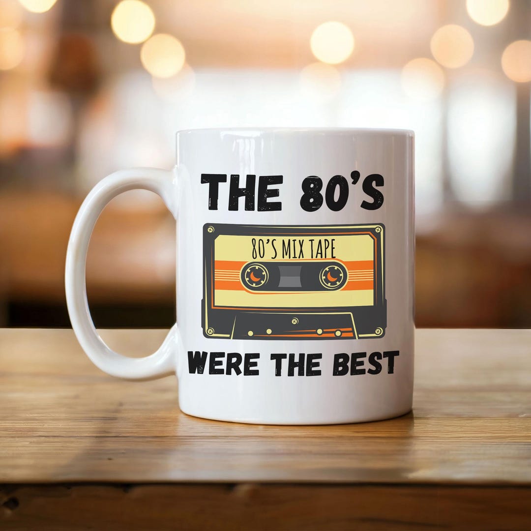 80's Coffee Mug, 80's Mug, 80's Gifts, 80's Coffee Cup, Gift for 80's ...