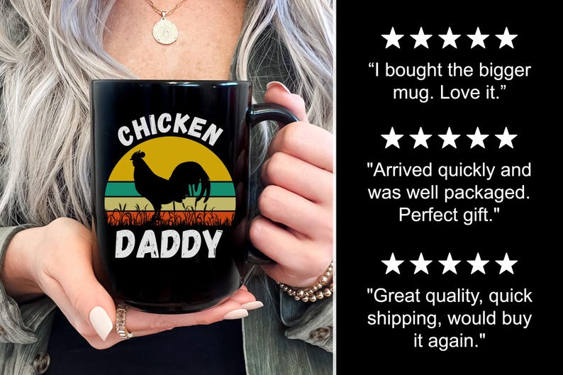 Chicken Dad Mug, Gift for Chicken Farmers & Owners - Etsy