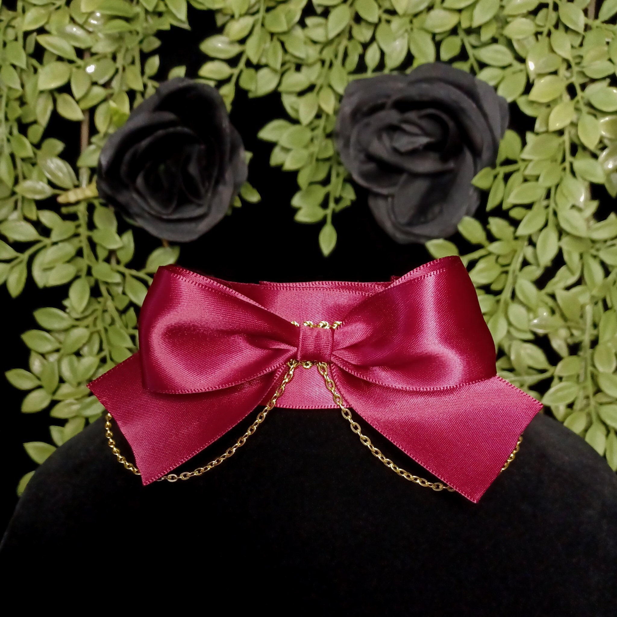 Royal Chained Kitten Play Collar / Tug Proof Collar / Pet Play Collar ...