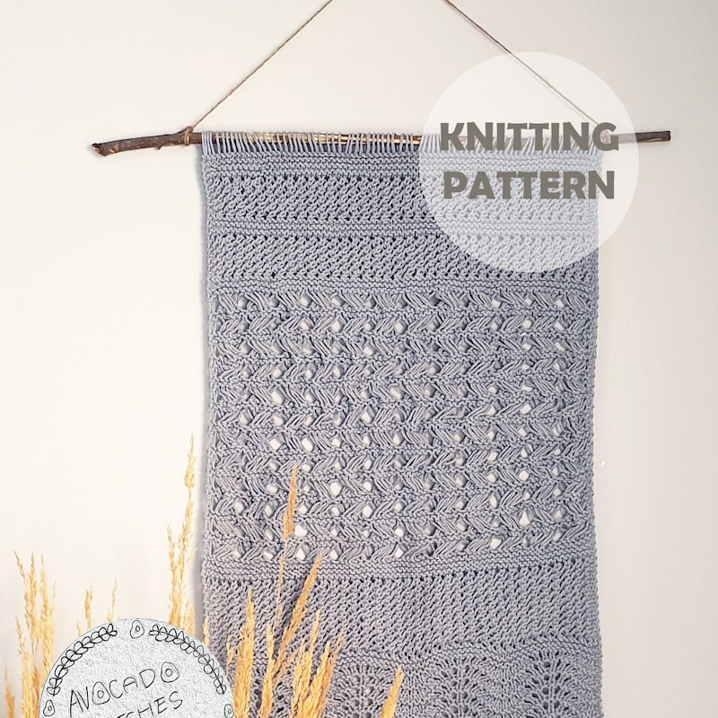 Knit Wall Hanging - Etsy
