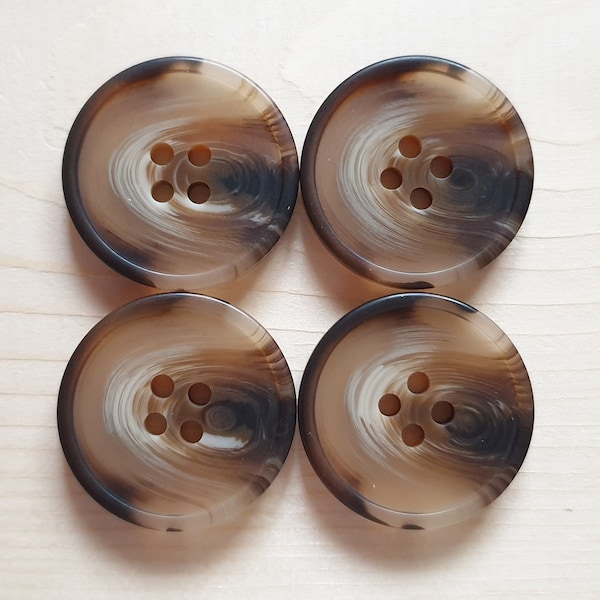 Tortoise Shell Buttons 1 - Etsy