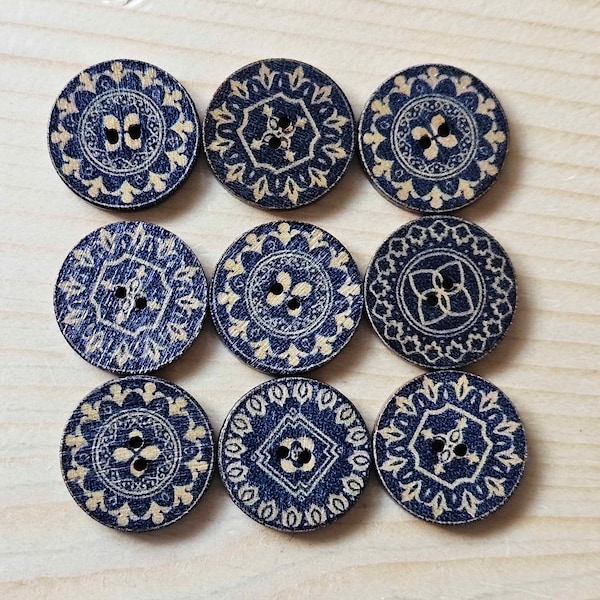 Bohemian Buttons - Etsy