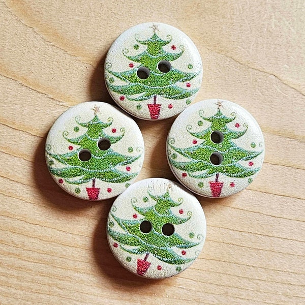 Christmas Buttons - Etsy