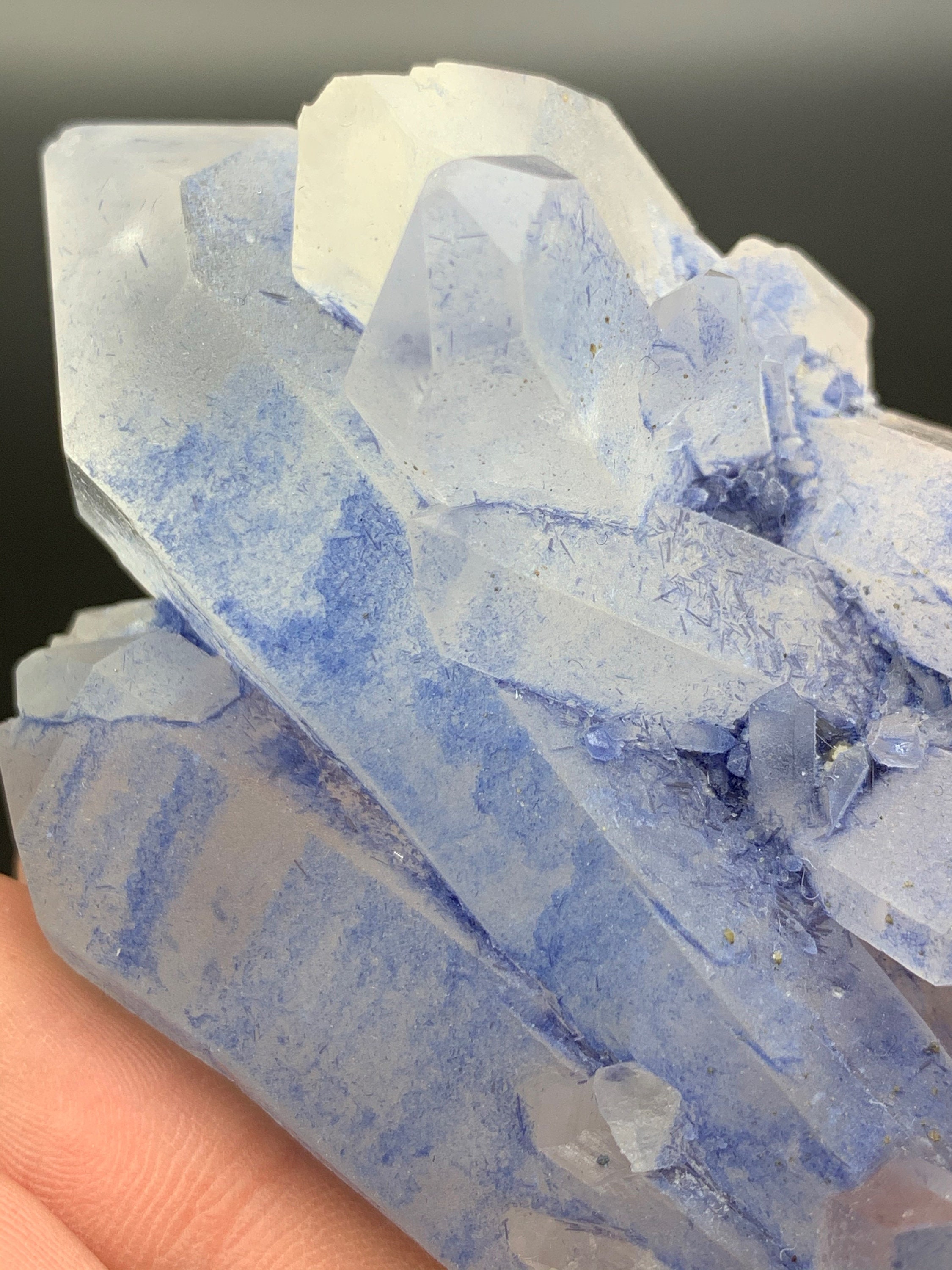 Dumortierite Included Quartz, Top 1% in the Last Year From Bahia Brazil ...