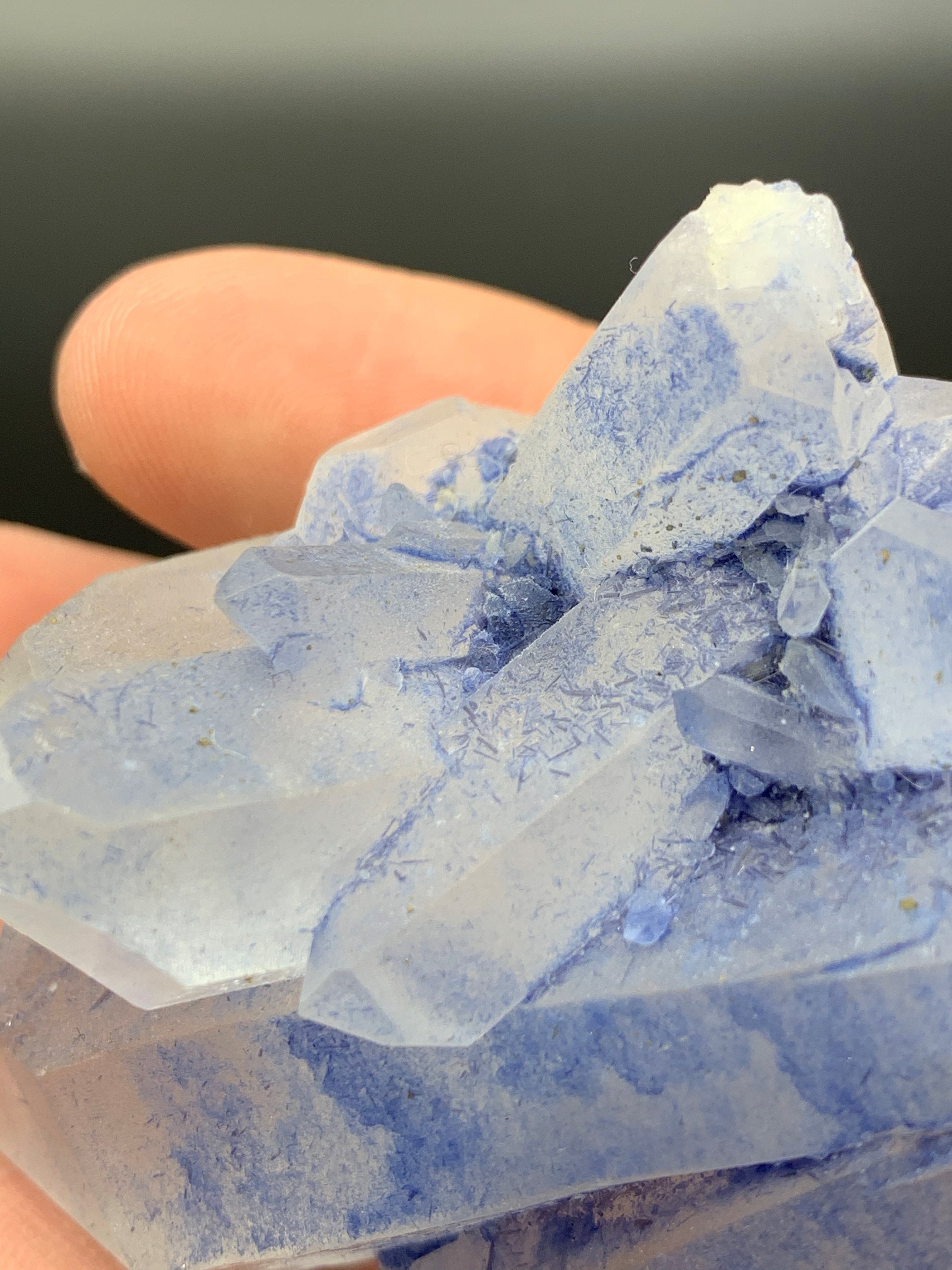 Dumortierite Included Quartz, Top 1% in the Last Year From Bahia Brazil ...